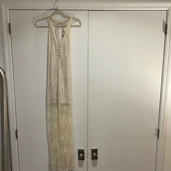 Ark & Co | Dresses | Ark Co Cream Colored Maxi Dress | Poshmark